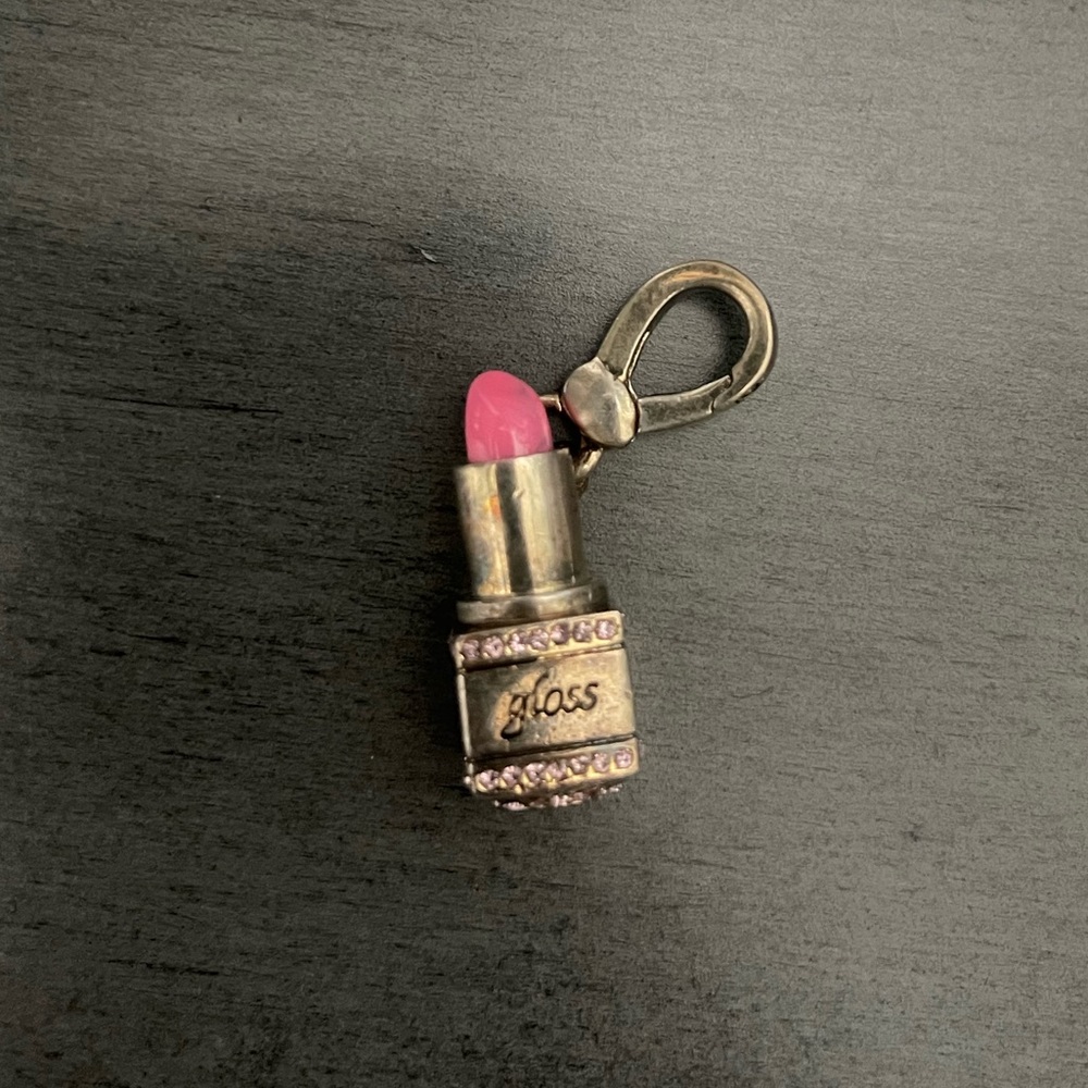 Juicy Couture Lipstick Charm - Rare Vintage - Gem